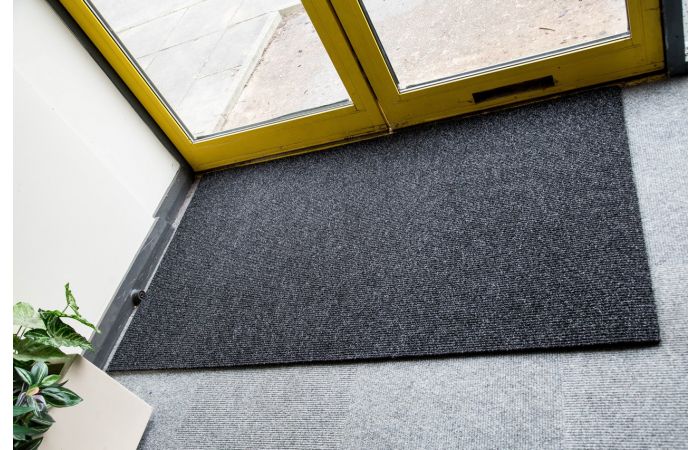 Commercial Brush Entrance Mat Anthracite 70cm x 180cm