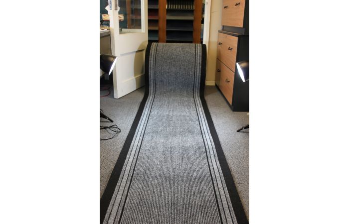 Long Hallway Entrance Runner Mat Grey Wind