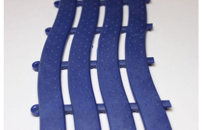 Shower Room Safety Matting Dark Blue 1000cm