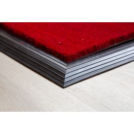 Red Rubber Edge Coir Mat Cut to Size