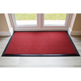 Luxury Hardwearing Modern brush rib entrance matting the ideal entrance mat
