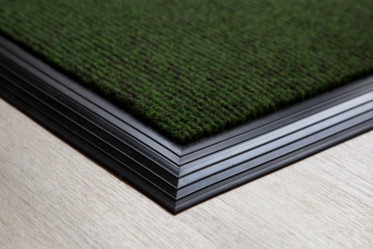 Buy Green Brush Entrance Mat 13.5mm Made to Measure at £36.00 | Coir ...