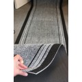 Buy Long Hallway Entrance Runner Mat Grey Wind at £30.24 | Coir ...
